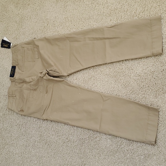 Polo Ralph Lauren | Pants | Polo By Ralph Lauren Mens Relaxed Fit Khaki Pantspatch Splash Paint ...